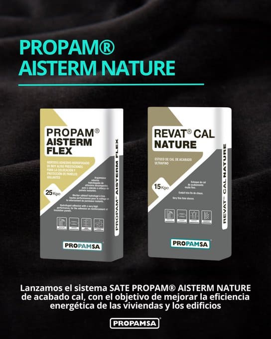 PROPAM® AISTERM NATURE: el nuevo SATE DE PROPAMSA